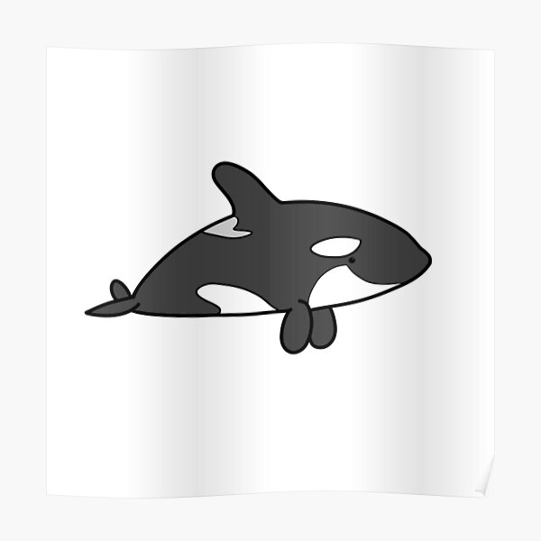 "Chibi Orca" Poster by OrcaQueen | Redbubble