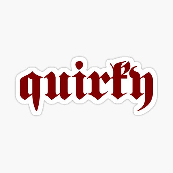"UChicago Quirky" Sticker by shinbr | Redbubble