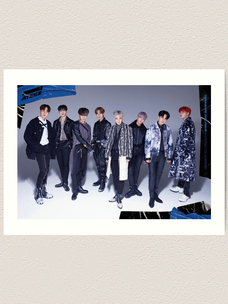 "ATEEZ ACTION TO ANSWER CONCEPT" Art Print for Sale by IDOLMERCH ...