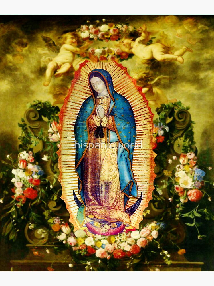 Our Lady Of Guadalupe Aztec Symbols at Lily Selwyn blog