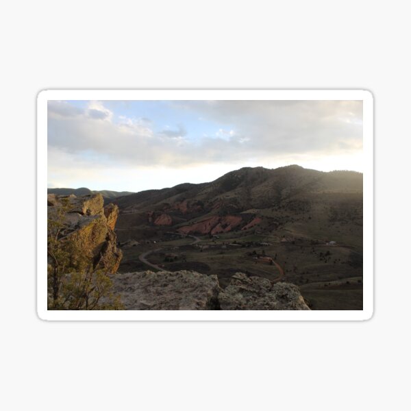 "Red Rocks Amphitheater" Sticker for Sale by Bushtika | Redbubble