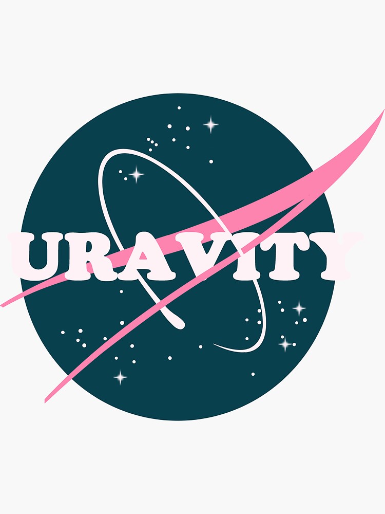 "Uravity NASA" Sticker for Sale by Sky-Bunny | Redbubble