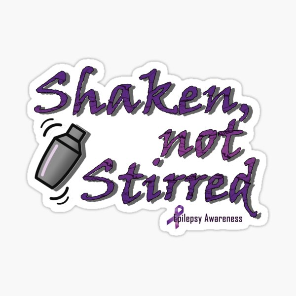 Shaken Not Stirred Stickers | Redbubble