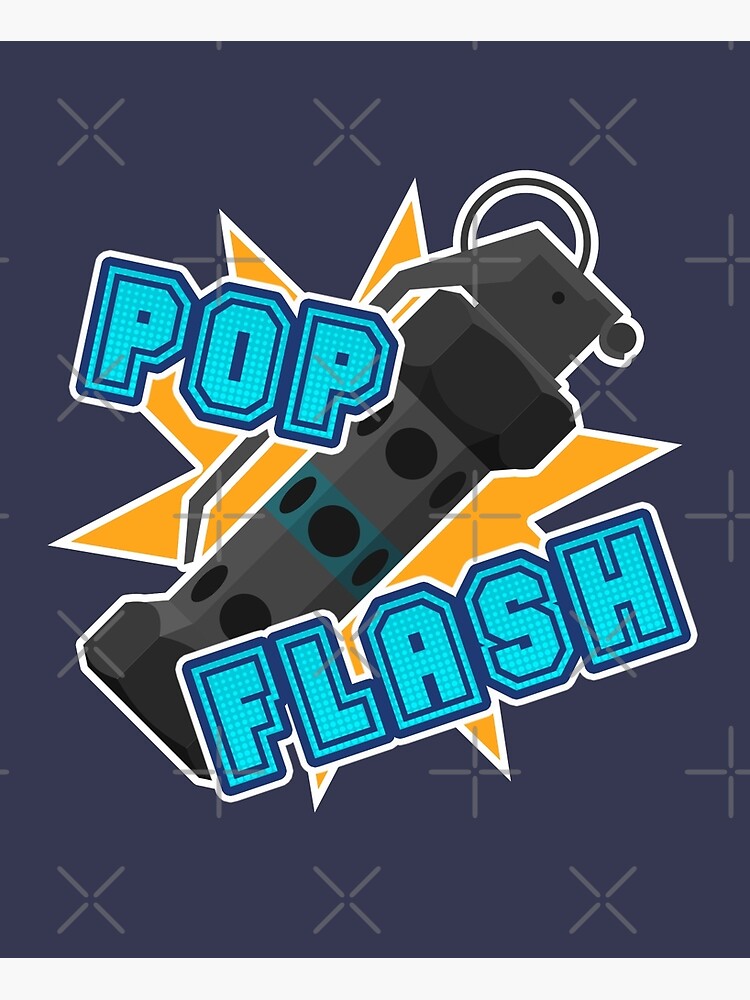 "Pop Flash" Poster by archanor | Redbubble