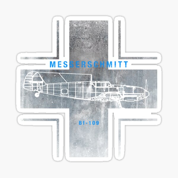 "Messerschmitt" Sticker by Tobias1969 | Redbubble