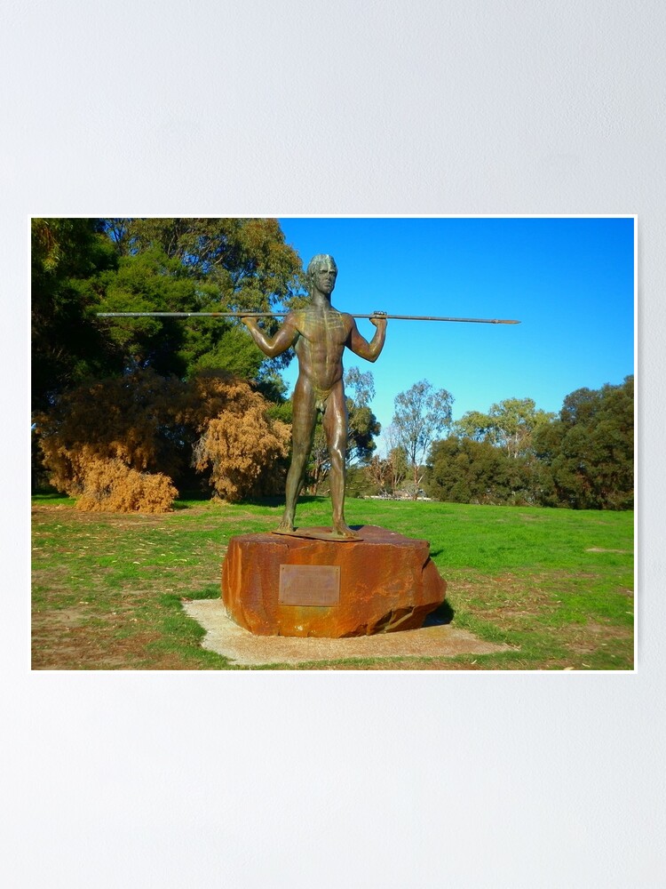 "Yagan - Australian Aboriginal Warrior (Noongar tribe)" Poster for Sale ...