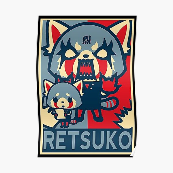 Aggretsuko Posters | Redbubble