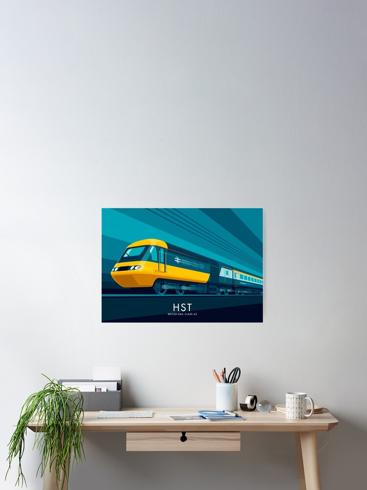 "HST " Poster for Sale by smillership | Redbubble