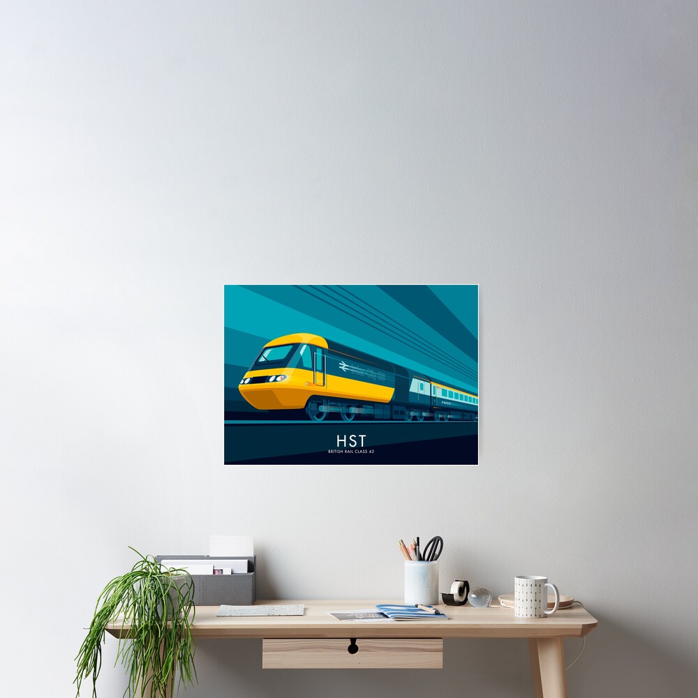 "HST " Poster for Sale by smillership | Redbubble