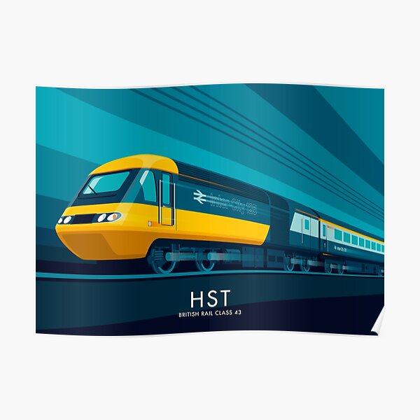 "HST " Poster for Sale by smillership | Redbubble