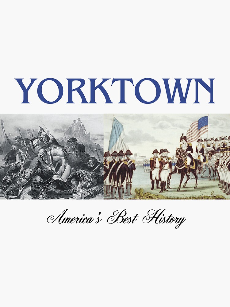 "Yorktown" Sticker for Sale by teepossible | Redbubble