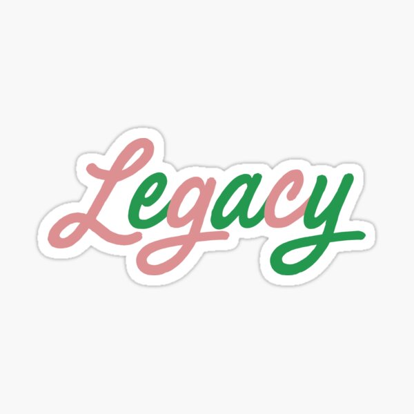 "1908 Legacy" Sticker for Sale by QthePhotog | Redbubble