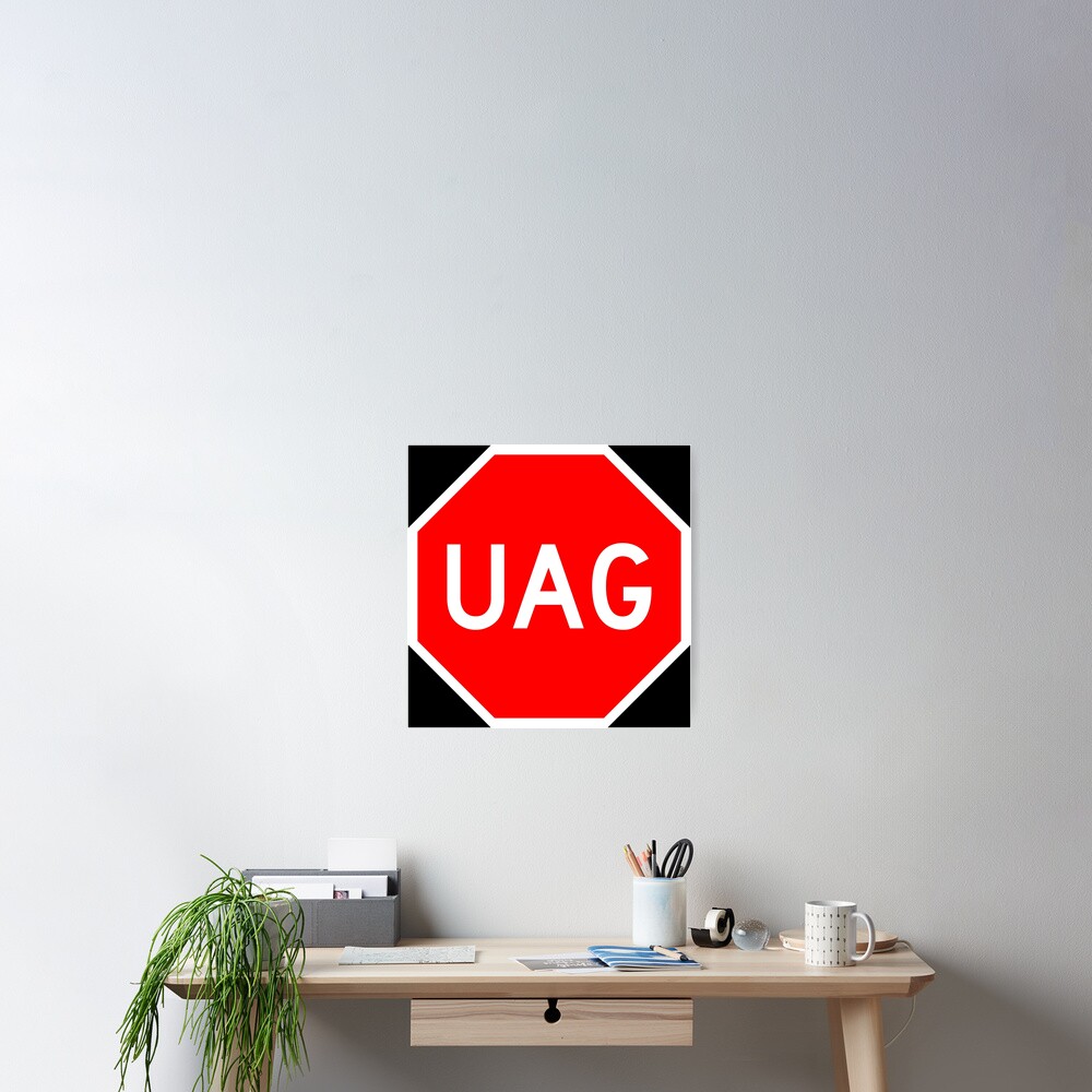 "Stop Codon Sign RNA UAG" Poster by mwcannon | Redbubble