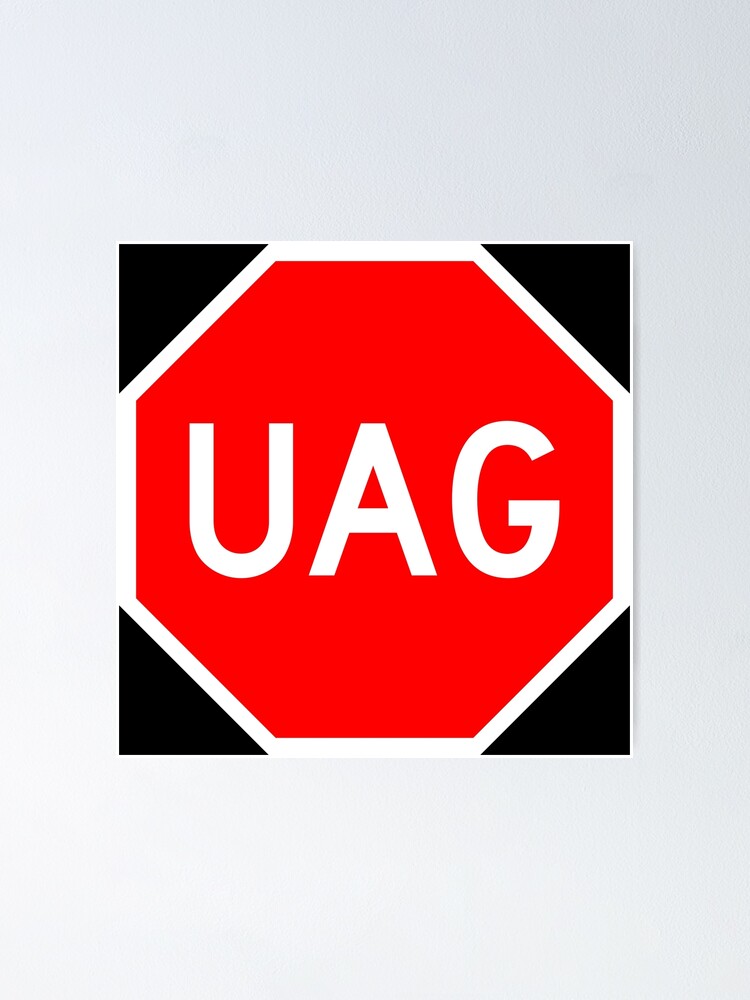 "Stop Codon Sign RNA UAG" Poster by mwcannon | Redbubble