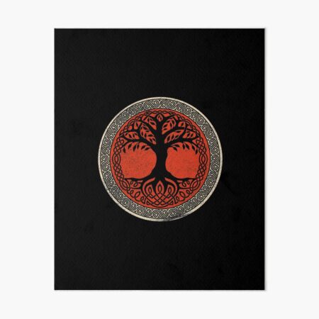 "Viking Tree Yggdrasil Odin Wotan Norse Mythology Valhalla design" Art ...