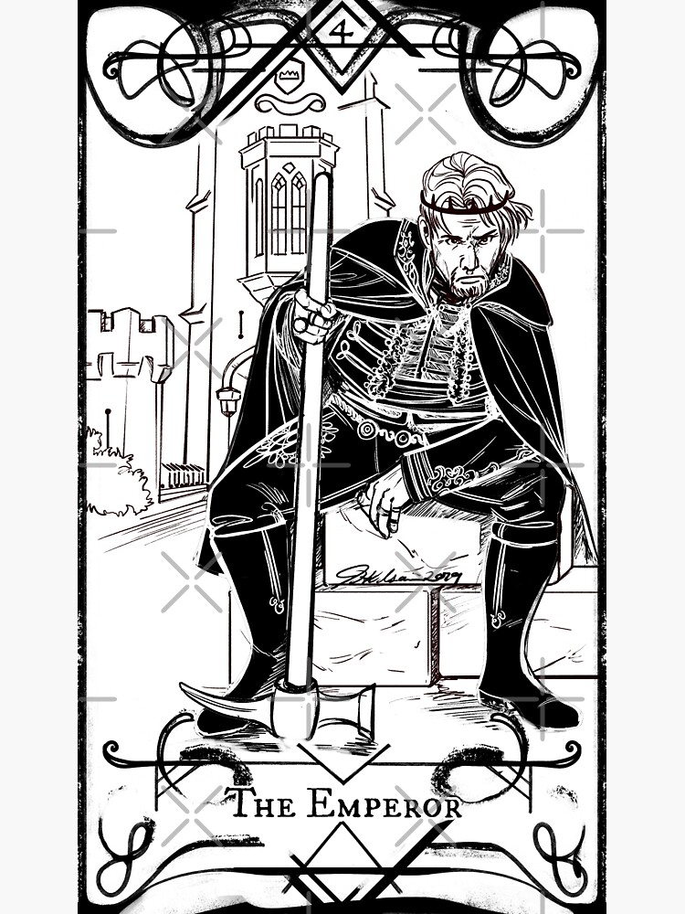 "The Emperor" Sticker for Sale by jenihudson | Redbubble
