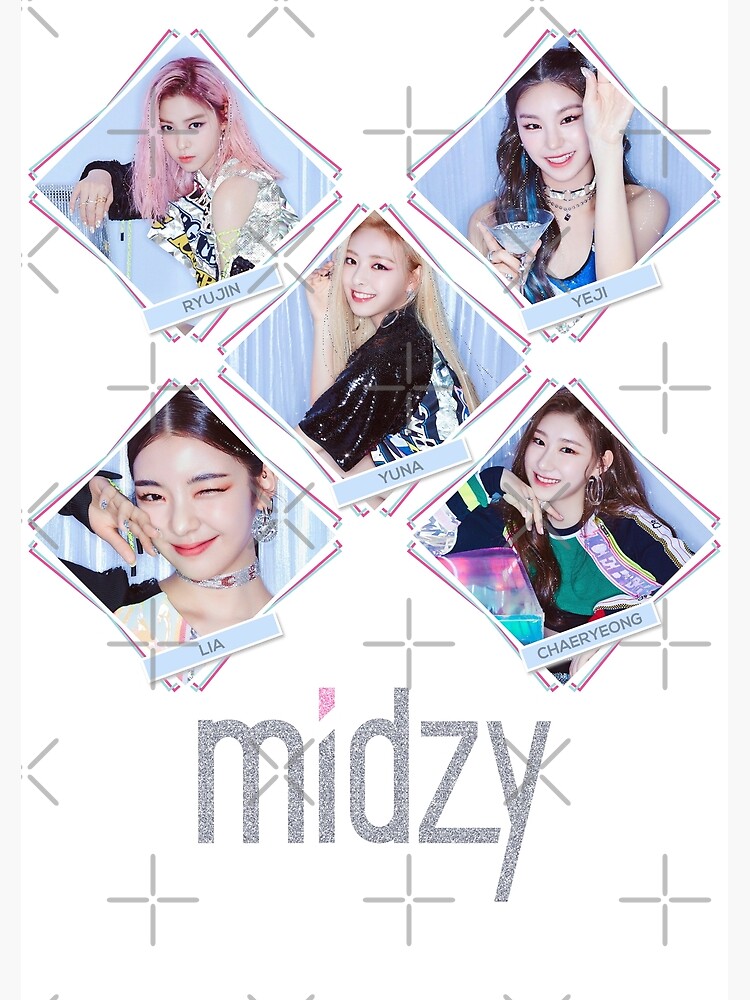 "ITZY - ICY MIDZY" Poster by 95amy | Redbubble