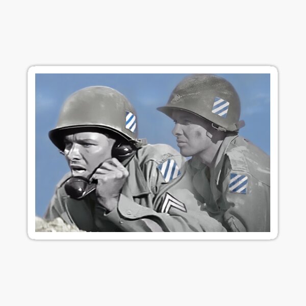 "Audie Murphy - To Hell and Back" Sticker by DyleWarren | Redbubble