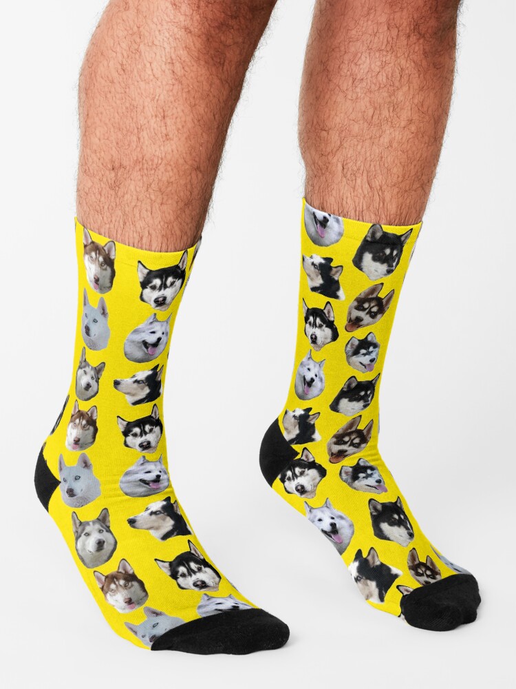 "Huskies" Socks for Sale by mavsa | Redbubble