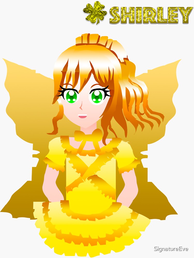 "Shirley with Logo" Sticker for Sale by SignatureEve | Redbubble