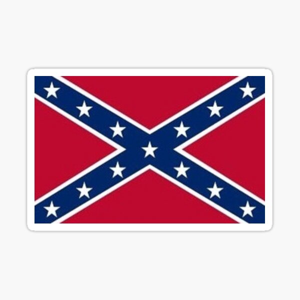 Confederate Flag Stickers | Redbubble