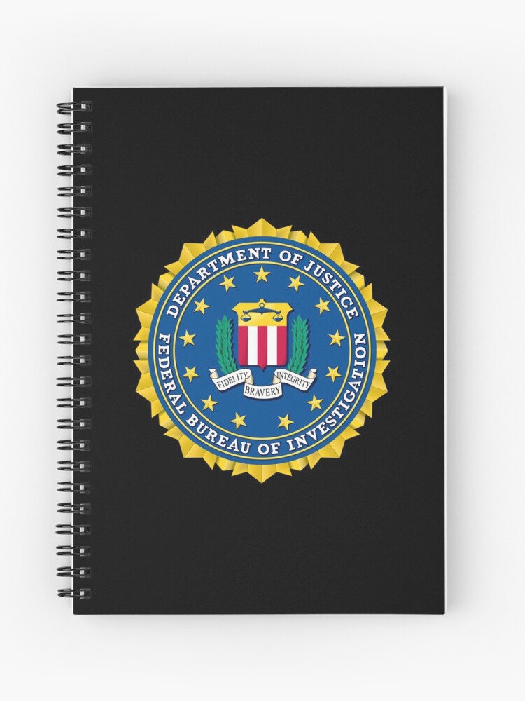"FBI Logo" Journal for Sale by taylorownbey | Redbubble