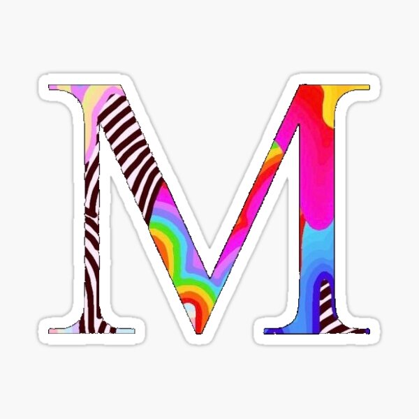 "mu greek letter" Sticker by carolinejane36 | Redbubble