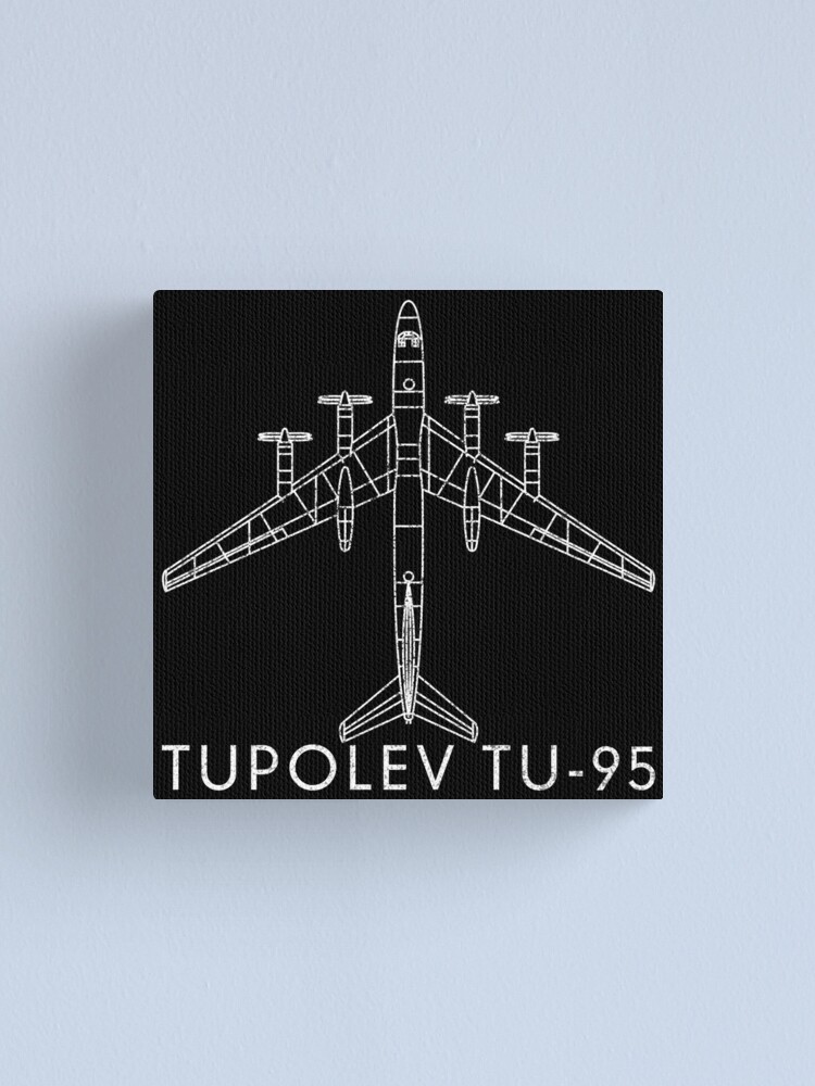 "Tupolev Tu-95 Strategic Bomber Plane Russian Soviet Warplane Gift ...