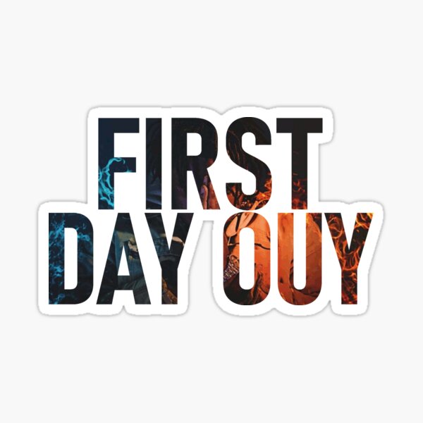 "First Day Out" Sticker by SilvaDesigns | Redbubble