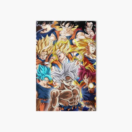 "Sangoku Transformation" Art Board Print by Pico86 | Redbubble