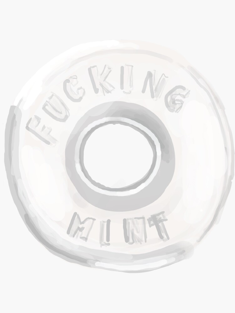 "tik tok mint" Sticker for Sale by cpickoski | Redbubble