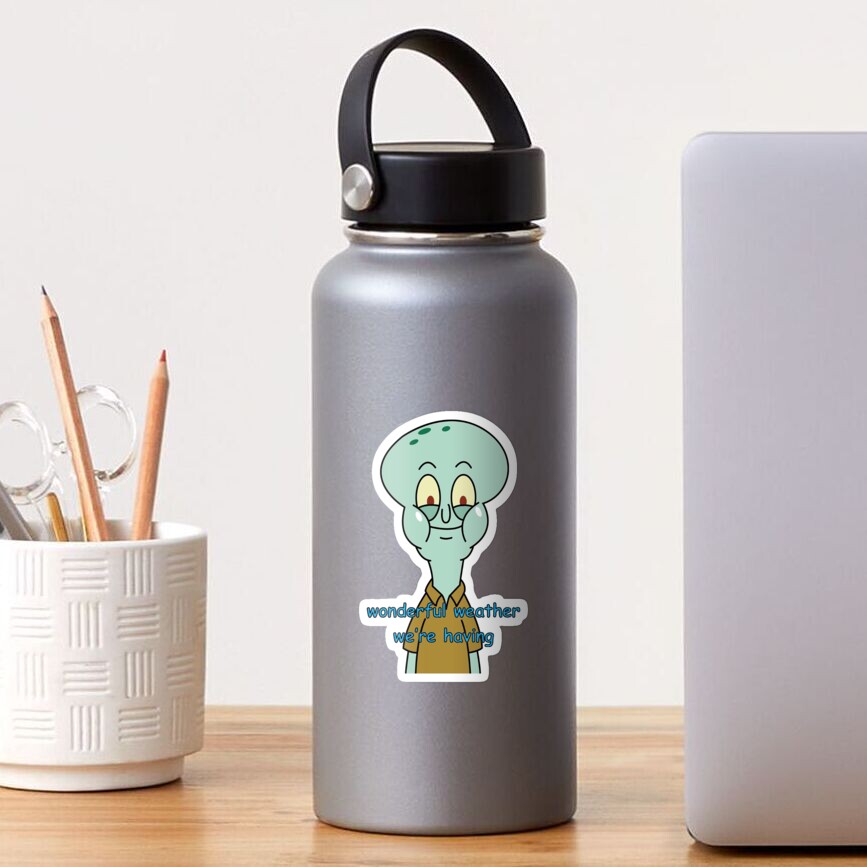 "normal squidward" Sticker by mcbuck | Redbubble