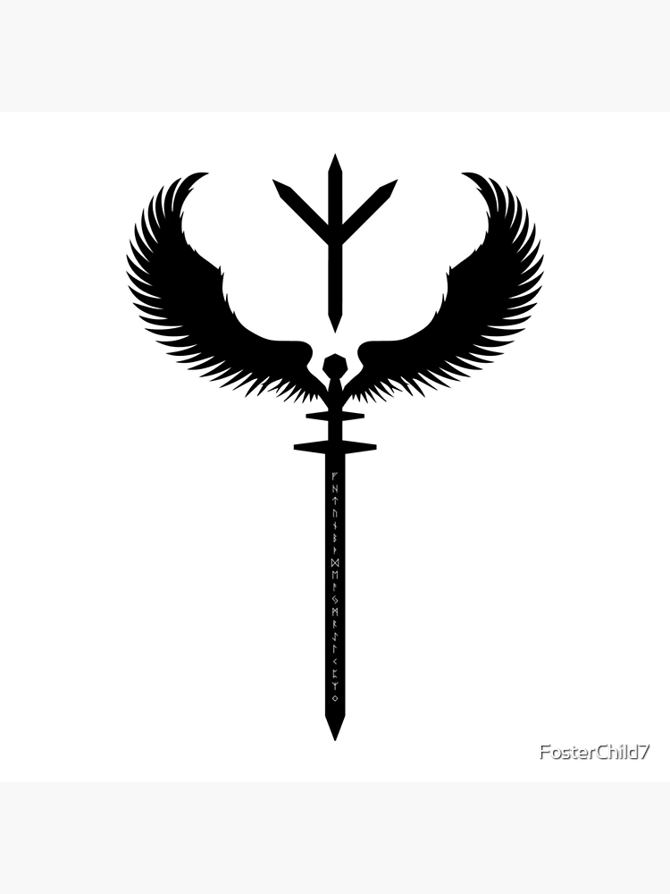 Norrøn Mytologi Symboler Valkyrie