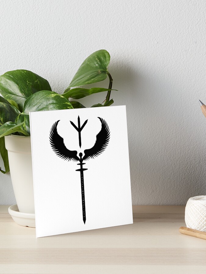 "Rune I /// Valkyrie (Variant I)" Art Board Print for Sale by ...