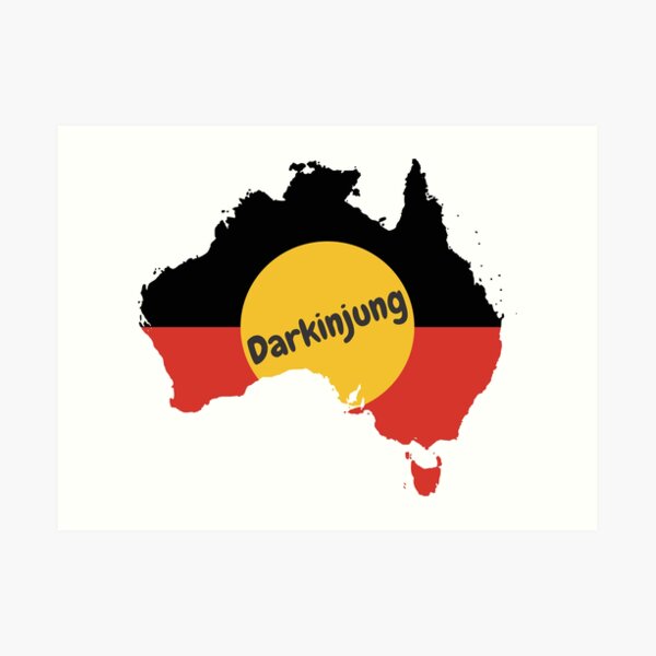 "Darkinjung Aboriginal Australian" Art Print for Sale by Taz-Clothing ...