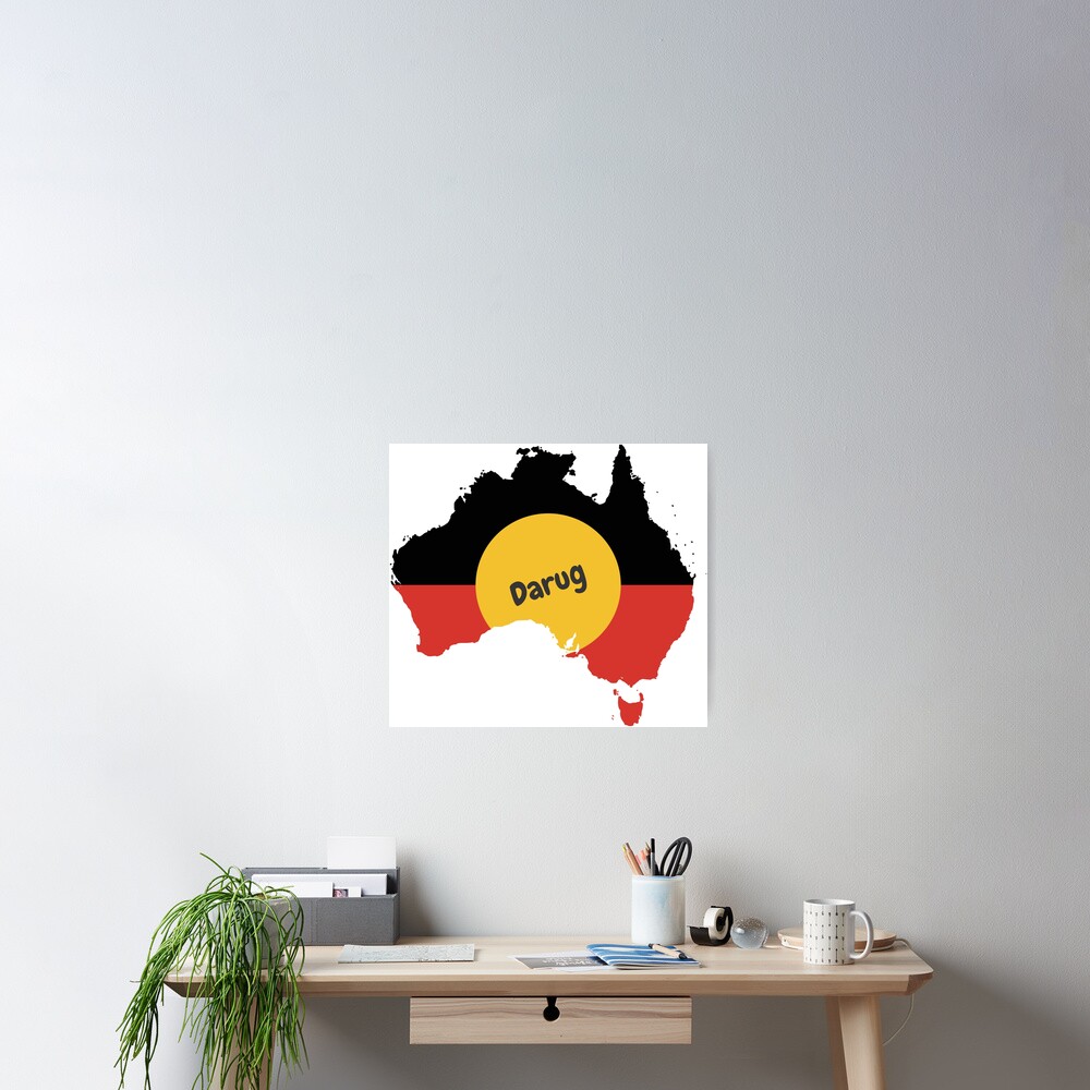 "Darug Aboriginal Australian" Poster for Sale by Taz-Clothing | Redbubble