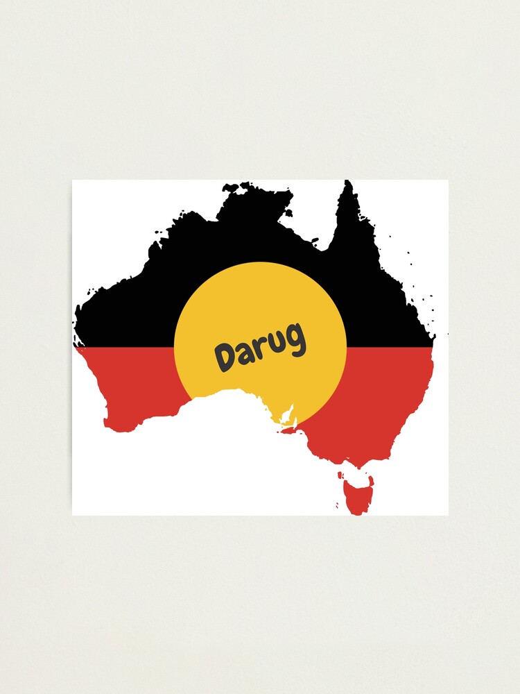 "Darug Aboriginal Australian" Photographic Print by Taz-Clothing ...