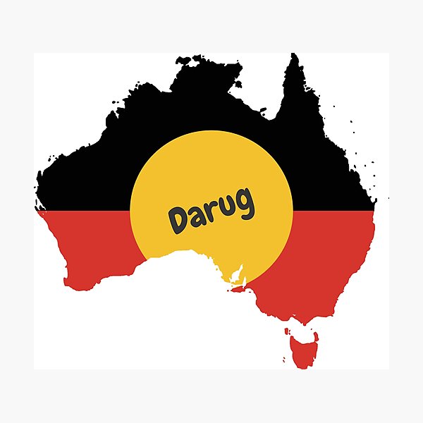 "Darug Aboriginal Australian" Photographic Print by Taz-Clothing ...