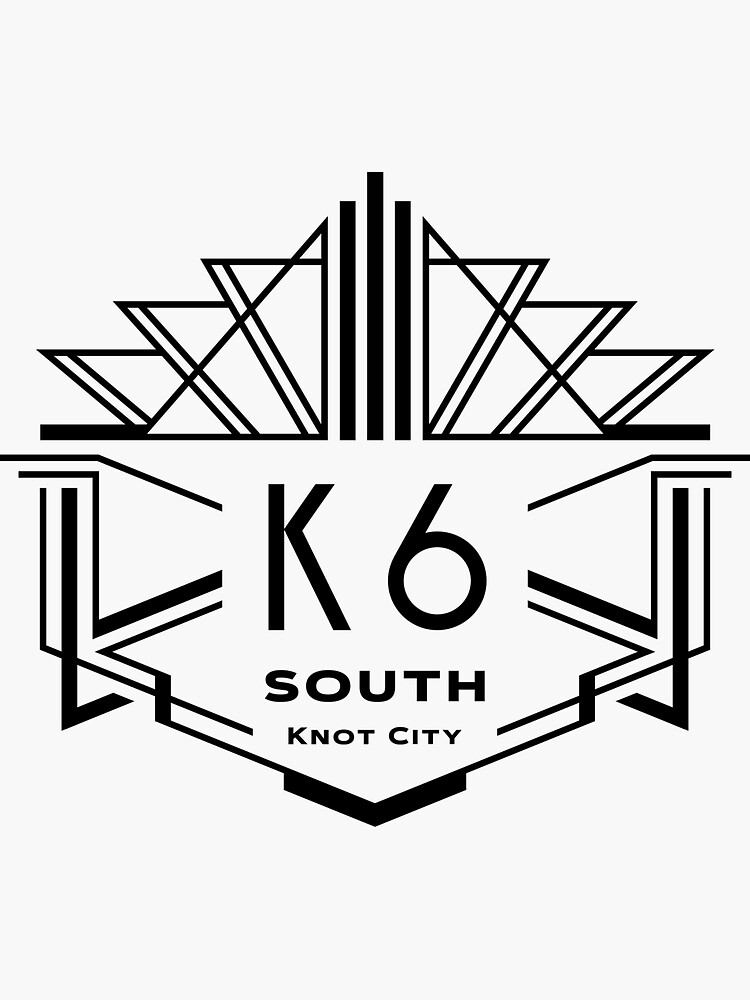 "Death Stranding K6 Emblem" Sticker for Sale by SubBlast | Redbubble