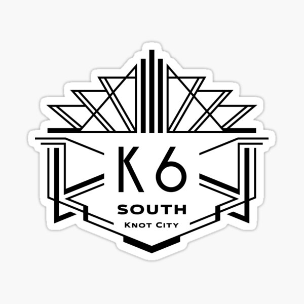 "Death Stranding K6 Emblem" Sticker for Sale by SubBlast | Redbubble