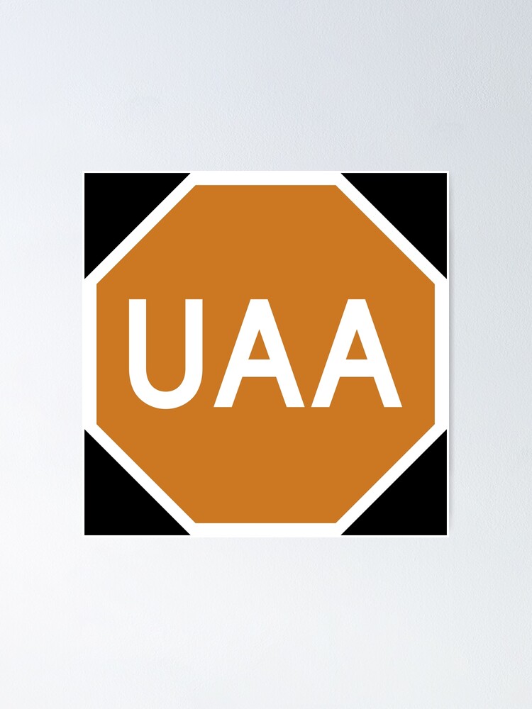 "Ochre Stop Codon Sign RNA UAA" Poster by mwcannon | Redbubble