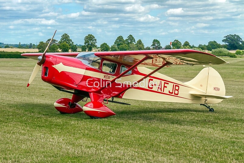 "Foster Wikner Wicko G.M.1 G-AFJB in 2015" by Colin Smedley | Redbubble