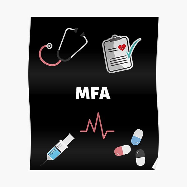 Poster: Mfa | Redbubble