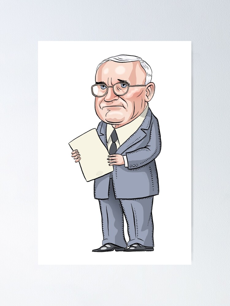 "President Harry S Truman" Poster for Sale by MacKaycartoons | Redbubble