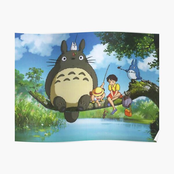 Kawaii Totoro Posters | Redbubble