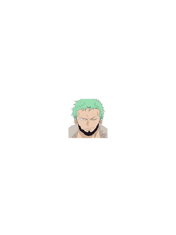"One piece ZORO with beard" T-shirt for Sale by ryan112002 | Redbubble ...