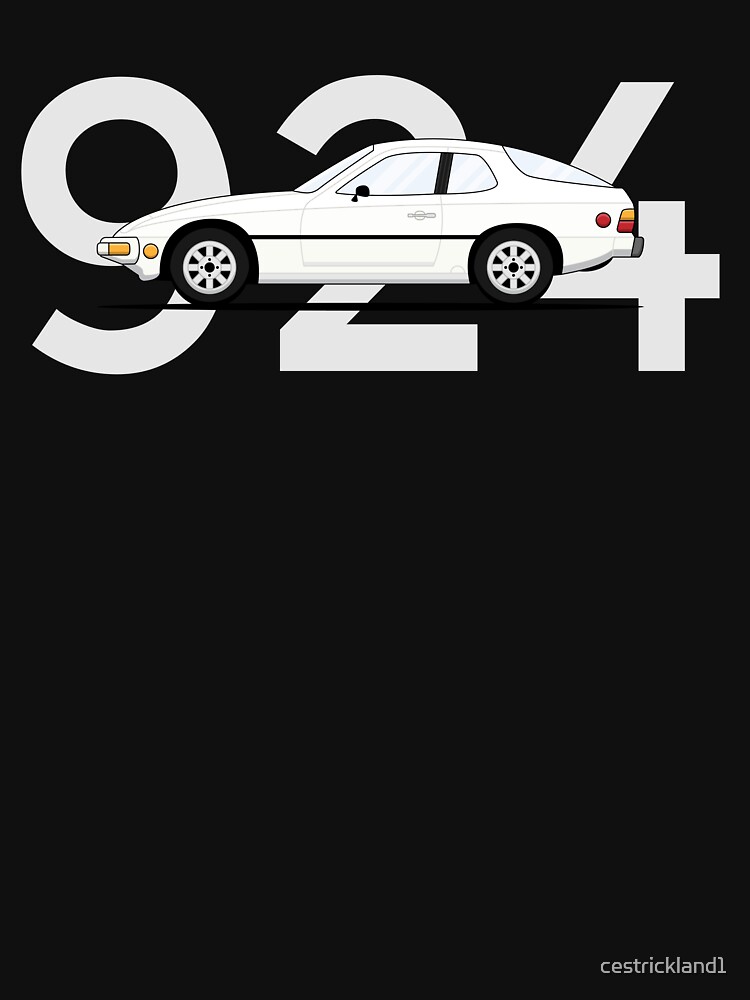 "Porsche 924 " T-shirt for Sale by cestrickland1 | Redbubble | 924 t ...