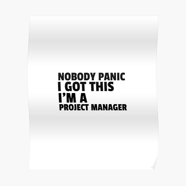 Project Management Posters | Redbubble