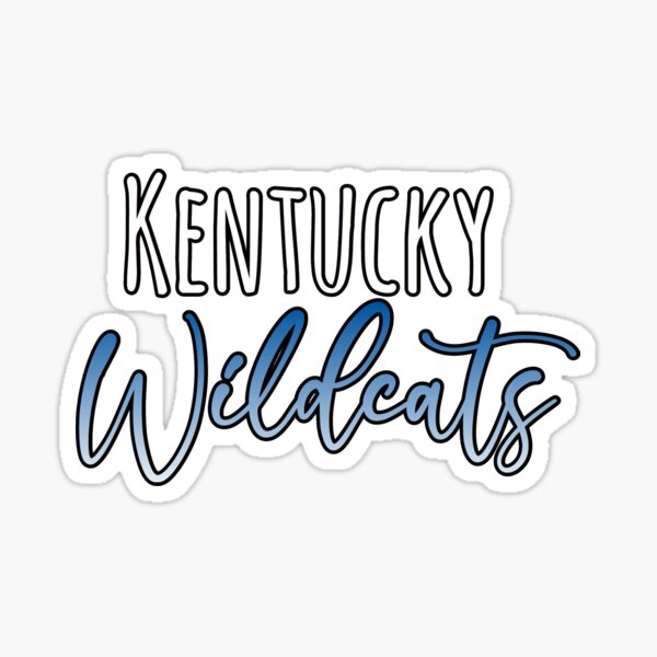 "University of Kentucky sticker " Sticker for Sale by kennaabner ...