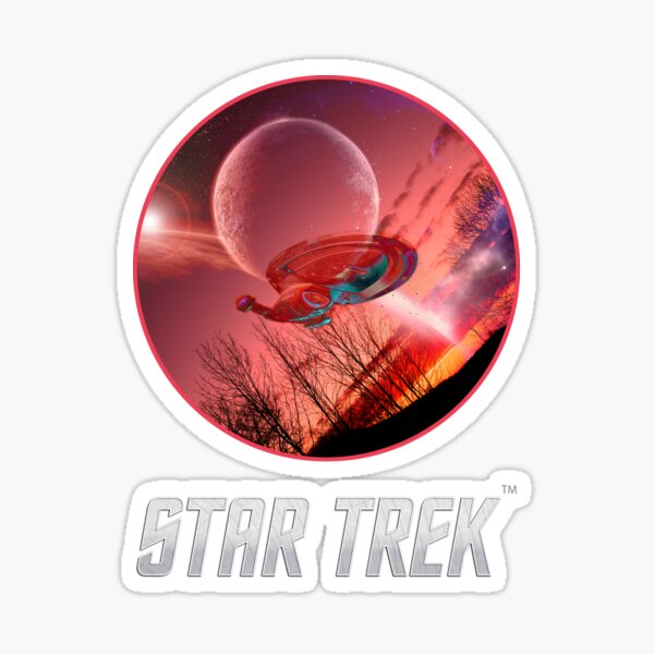 "Star Trek, Voyager spaceship" Sticker for Sale by Mauswohn | Redbubble